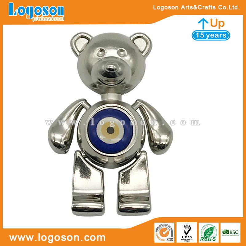 Bear Shape Metal Custom Animal Magnets for Refrigerator Wholesale