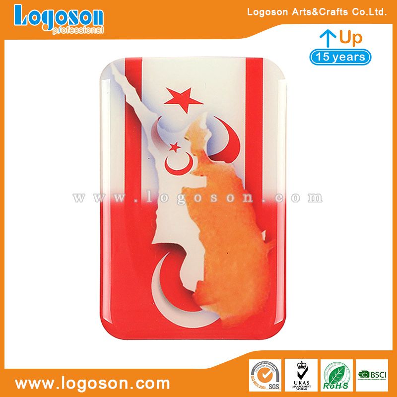 Turkey Souvenirs Epoxy State Refrigerator Magnets Custom