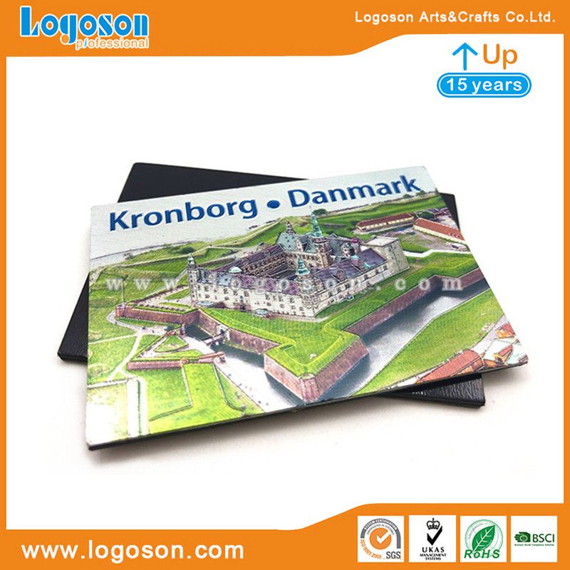 Nice Denmark Souvenir Foil Magnet Wholesale Copenhagen Kronborg