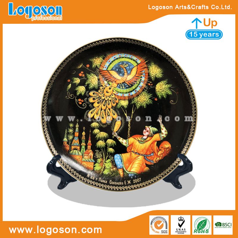 Custom Logo Ceramic Souvenir / Decorative Plate Wholesale