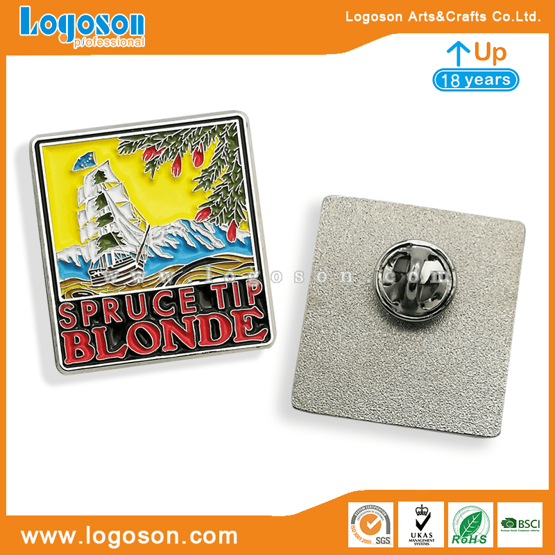 Custom Business Promotional Pin Badge Best Soft Enamel Badge