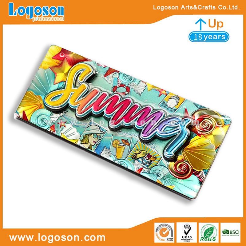 Wholesale Adorable Double Layer Fridge Magnets Summer Beach Gifts